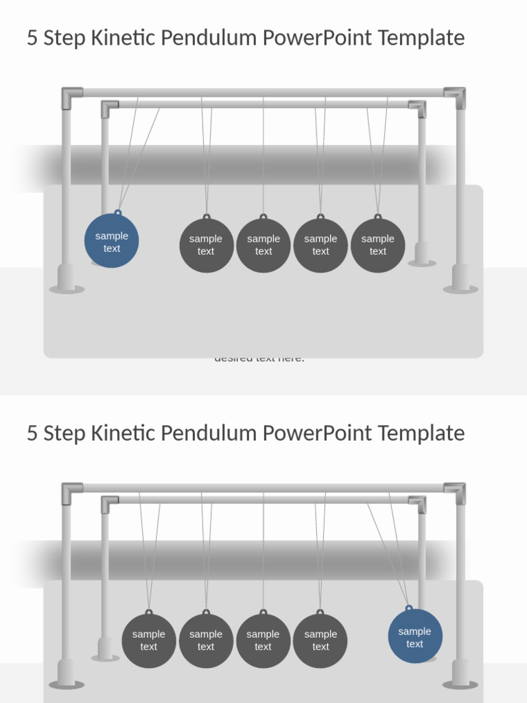 5 Step Kinetic Pendulum Template | PDF