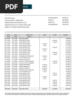 ABA Bank Statement | PDF
