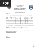Crew's Effects Declaration Form | PDF