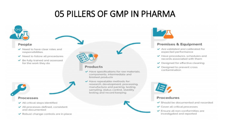 5 Pillars of GMP in Pharma | PDF