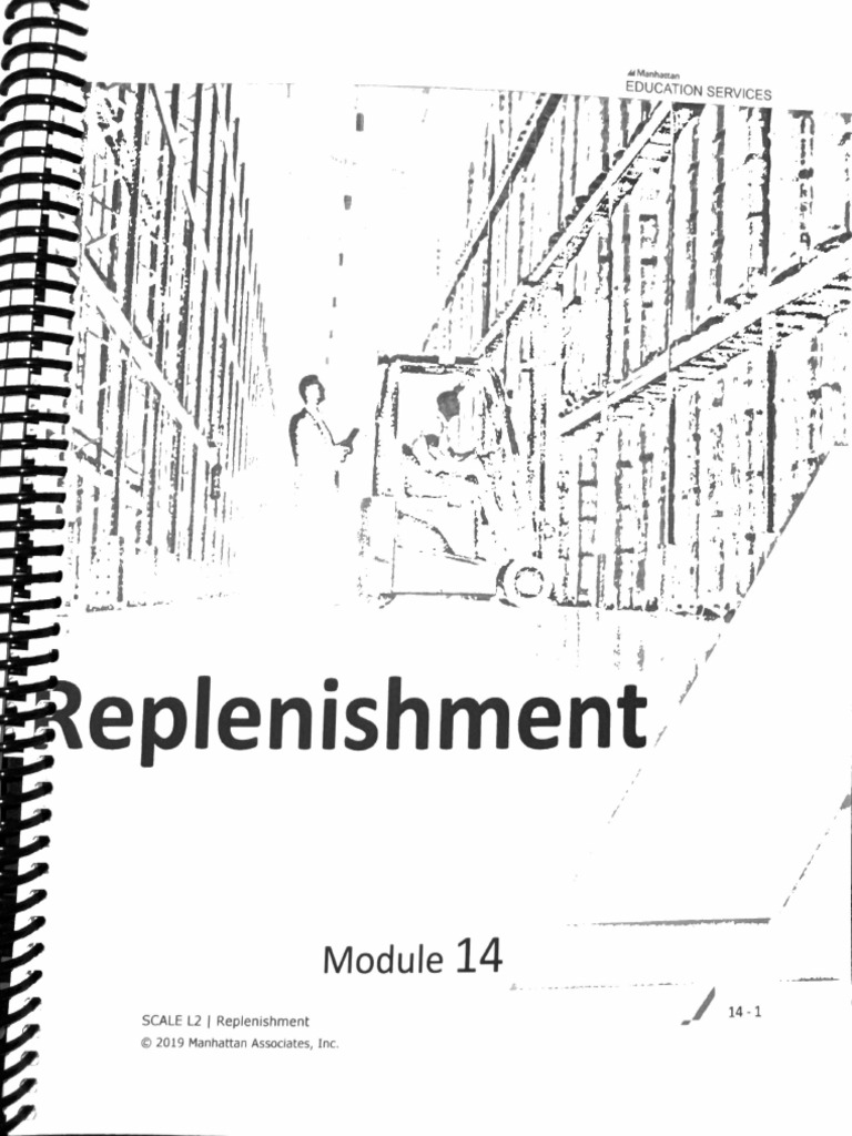Manual SCALE Replenishment | PDF