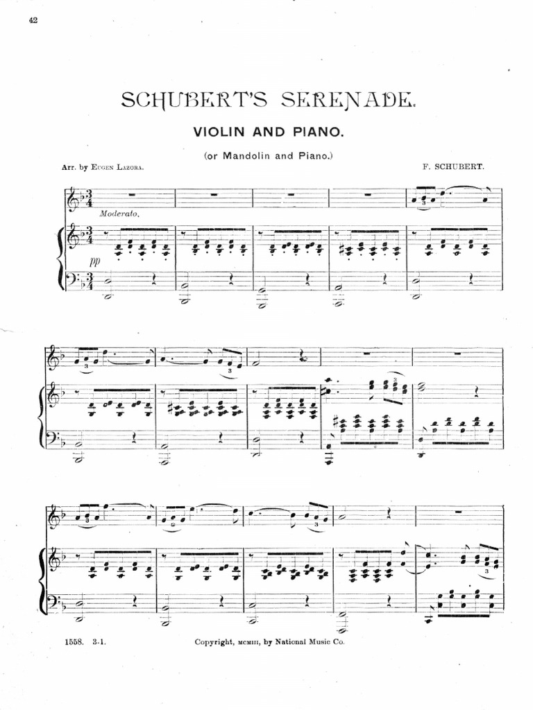 Schubert Serenade 2 | PDF