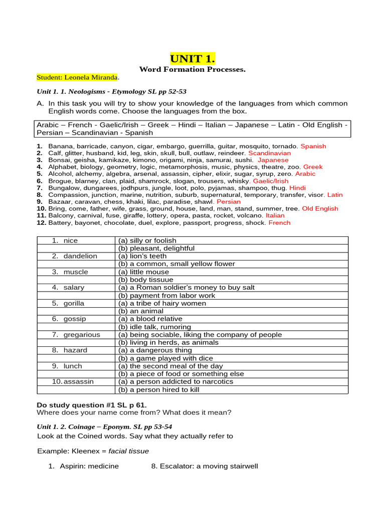 Morphosyntax Manual 2021 - Completo | PDF | Grammatical Gender | Noun