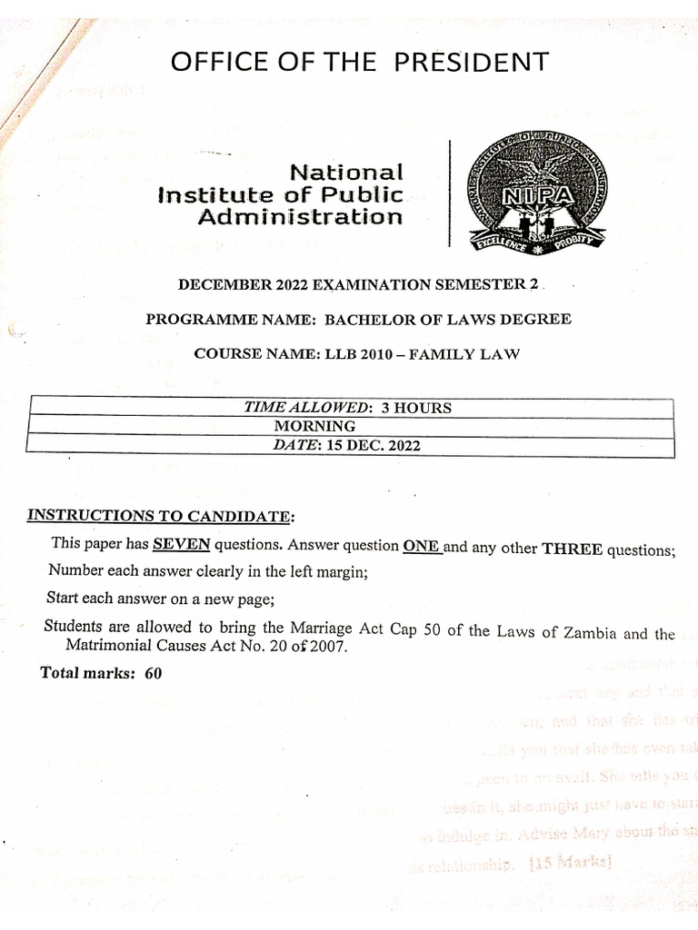 Family Law | PDF