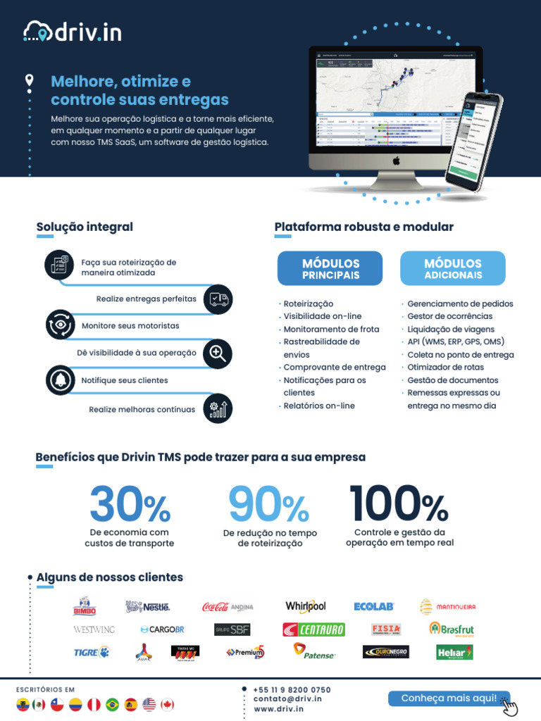 Drivin - Smart Deliveries - One Page | PDF
