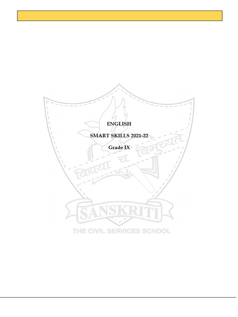 Class IX English Syllabus Overview | PDF | Foods | Verb