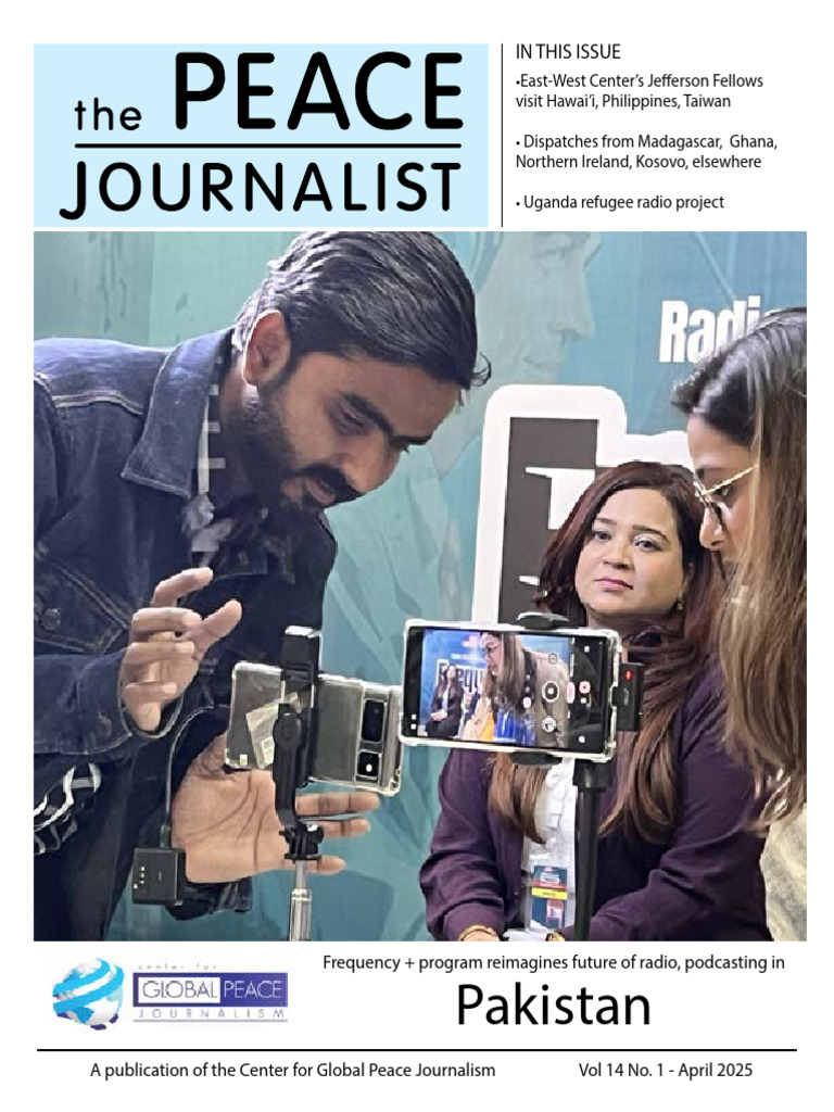 Peace Journalist April 2025 | PDF | Northern Ireland | Pakistan