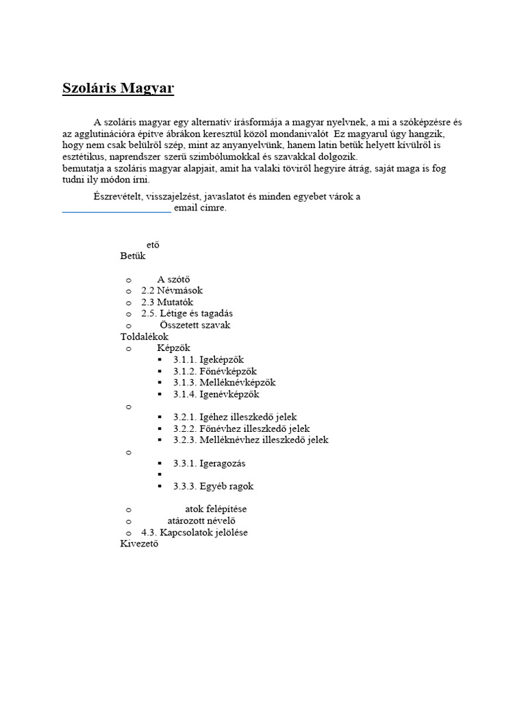 Szoláris Magyar | PDF