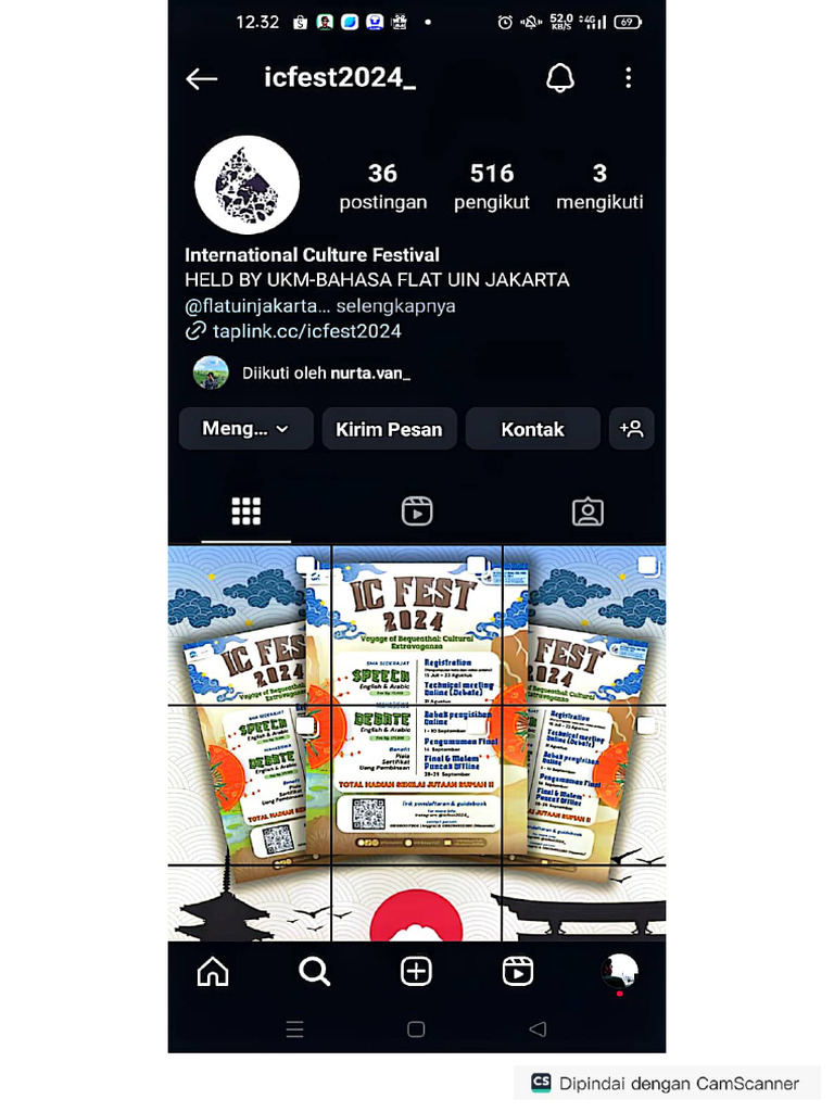 Bukti Follow and Subscribe | PDF