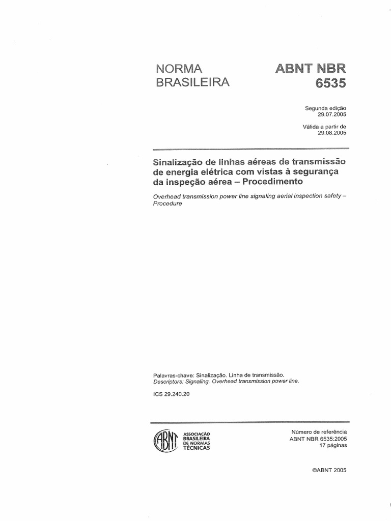 NBR 6535 | PDF