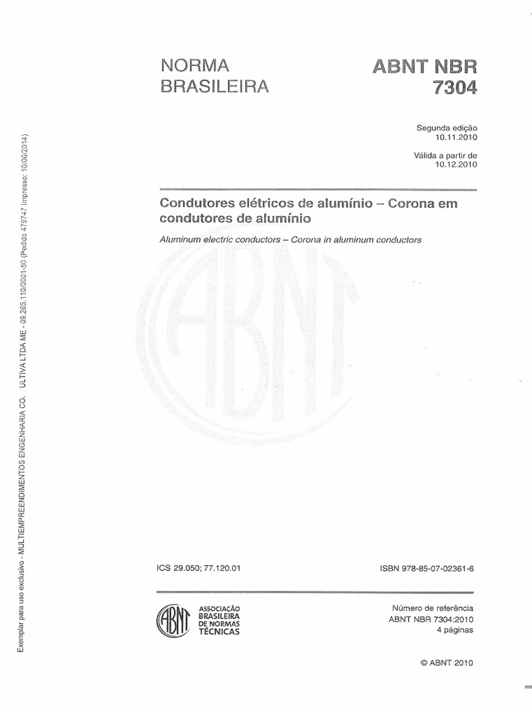 NBR 7304 | PDF