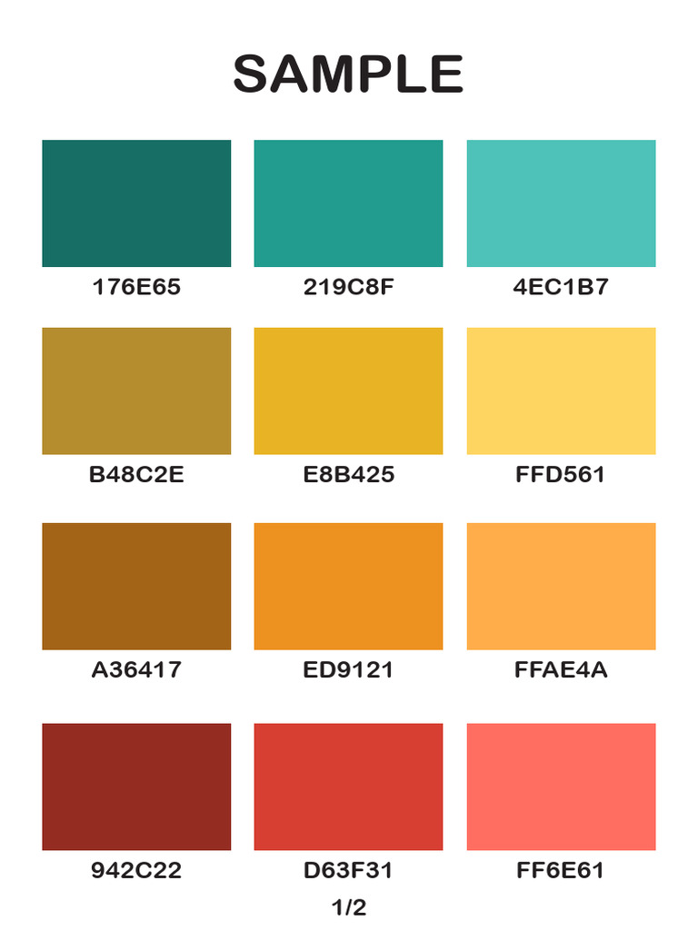 Hex Codes | PDF