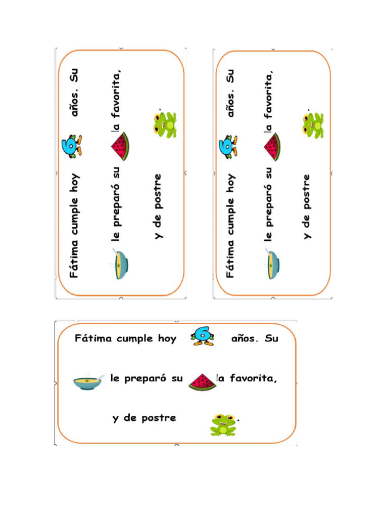 Ordena Las Silabas y Forma Palabras | PDF