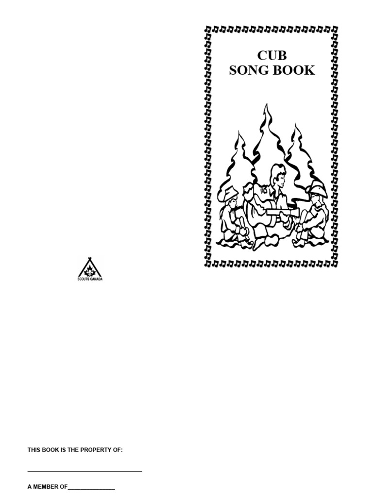 Cub Song Book | PDF