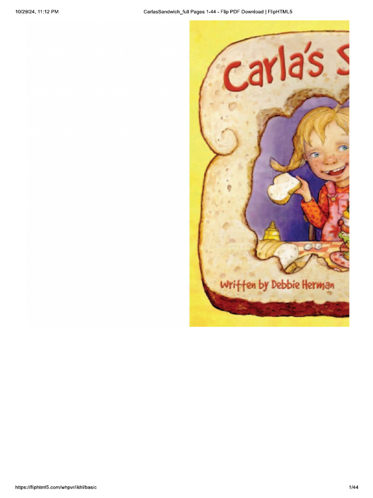 Carla's Sandwich | PDF