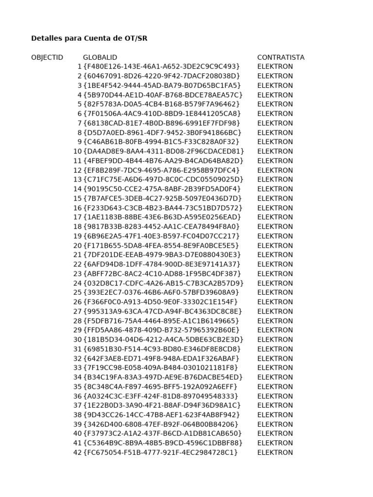 Cuadro Survey 123 | PDF