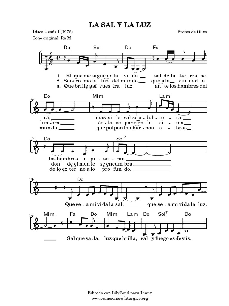 La Sal y La Luz | PDF