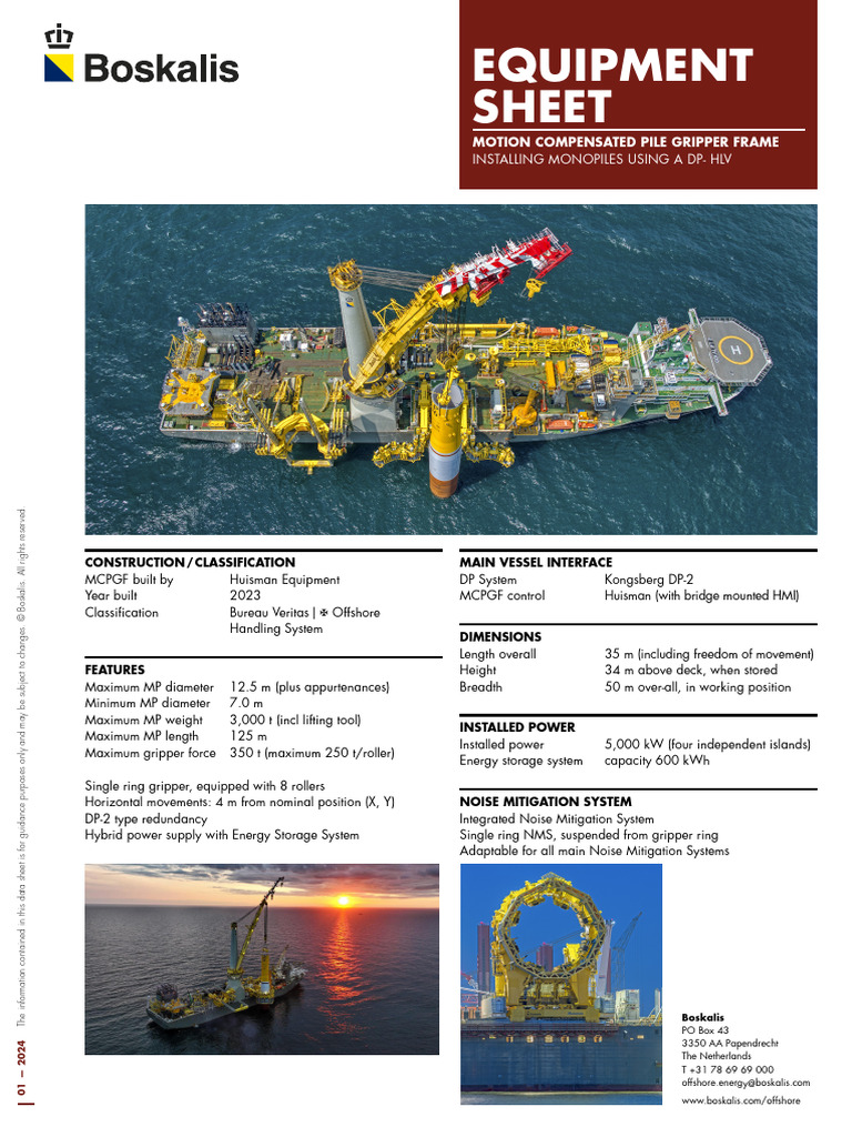 Motion Compensated Pile Gripper Frame | PDF