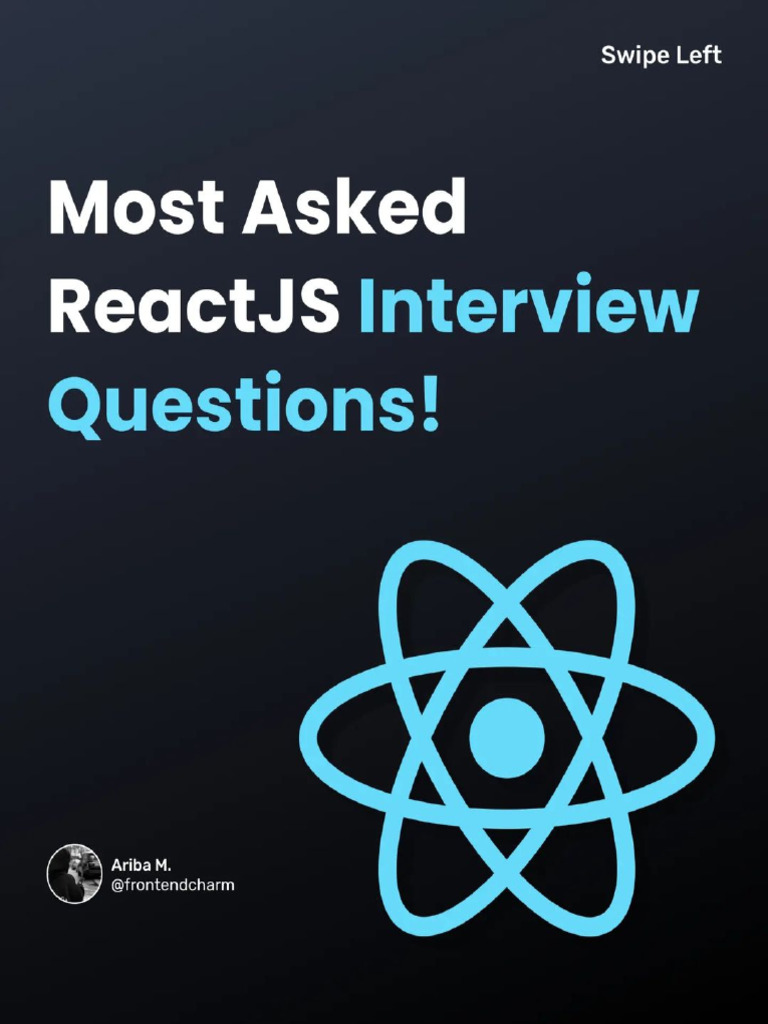 React JS Interview Questions | PDF