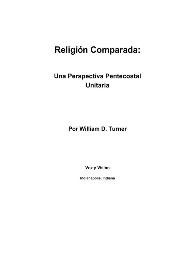 Religion-Comparada Comparative-Religions WTurner SP | PDF | Iglesia ...