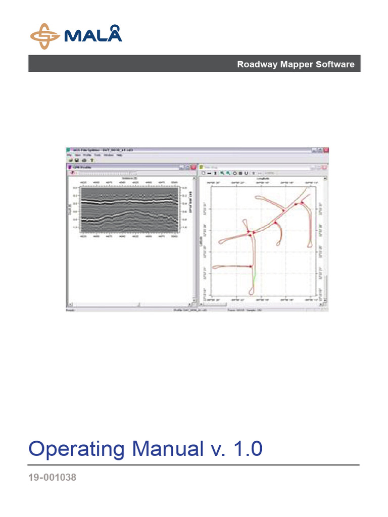 MALÅ Roadway Mapper Manual | PDF | System Software | Software