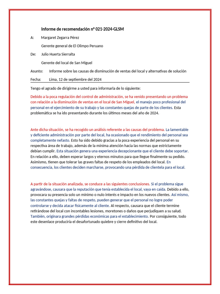 Borrador_Informe_De_Recomendacion | PDF