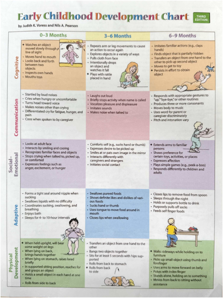 Early Childhood Development Chart | PDF