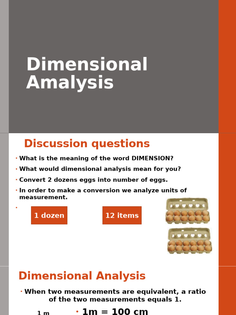 Dimensional Analysis | PDF