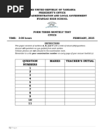 Grade 4 Social Studies Worksheet | PDF