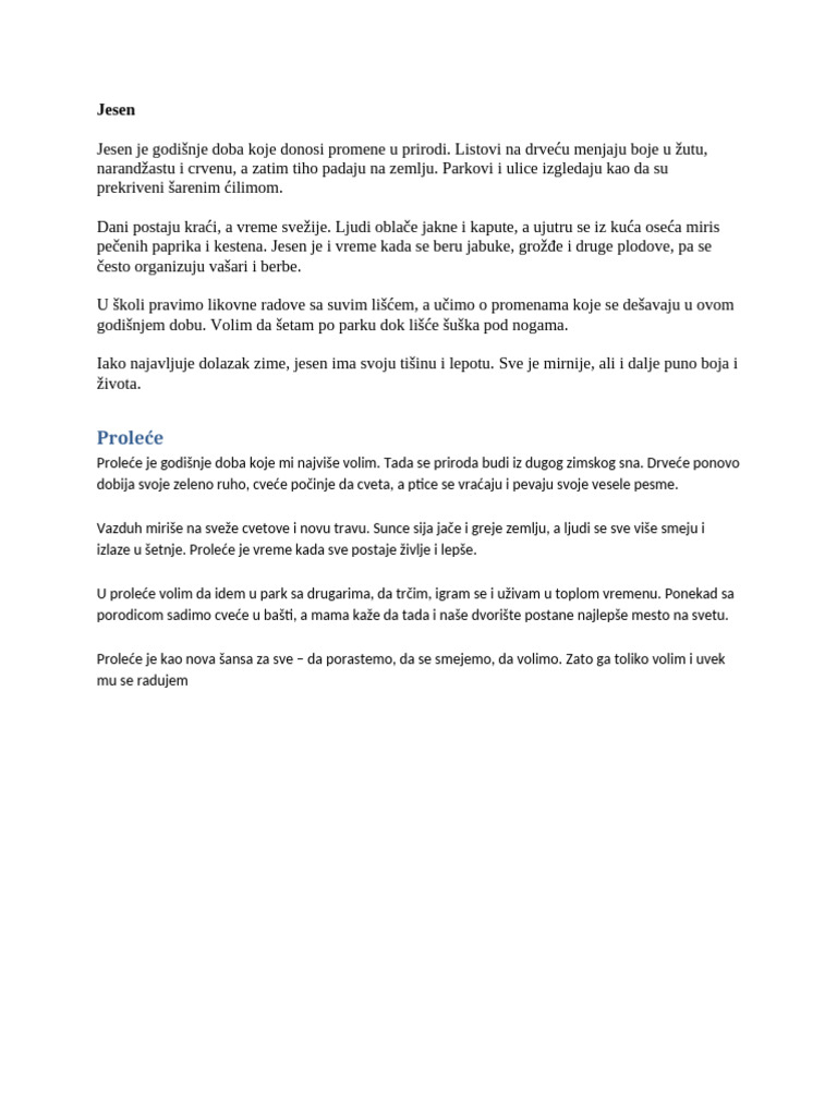 Jesen | PDF