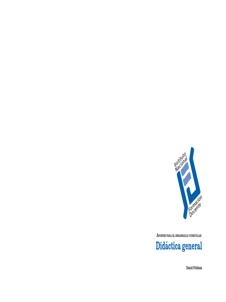 Feldman CAP. IV - Programación | PDF | Plan de estudios | Enseñando