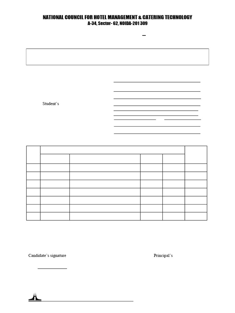 Marks Verification Form SEM I 2024-25 | PDF