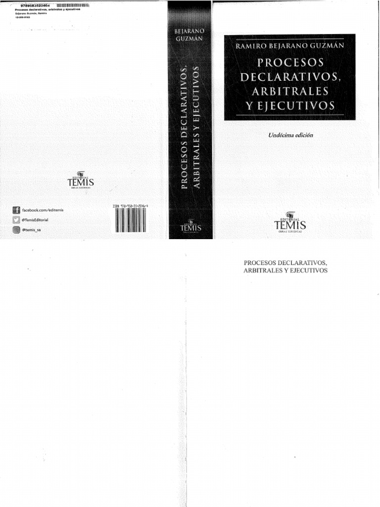 Procesos Declarativos Arbitrales y Declaratorios | PDF