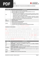 Guía de Comandos y Métodos Abreviados de Teclado de AutoCAD | PDF | Cad ...