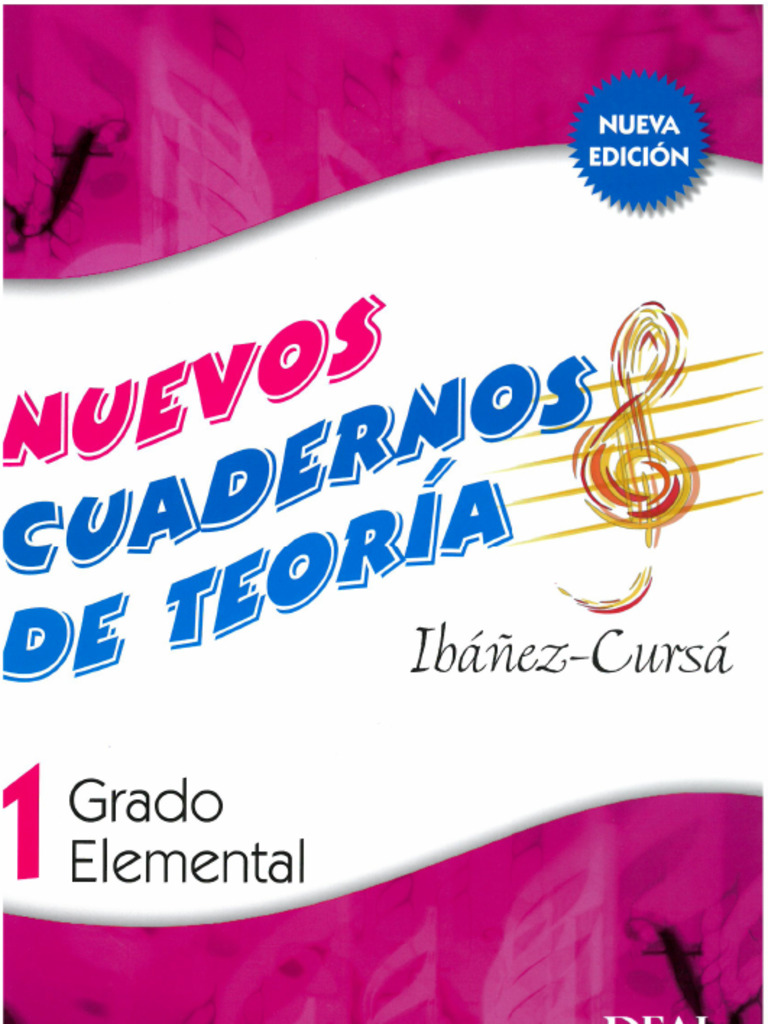 Nuevos Cuadernos de Teoría 1 Elemental | PDF