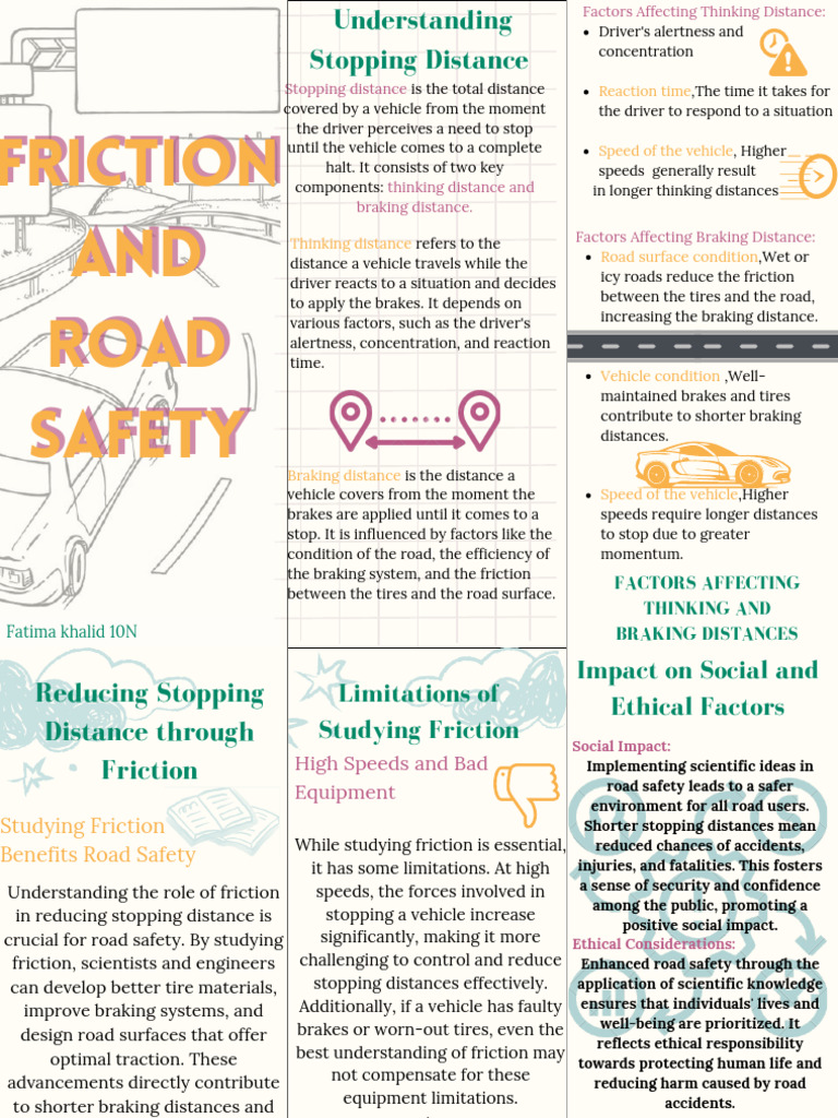 Factors Influencing Vehicle Stopping Distance | PDF | Road Traffic ...