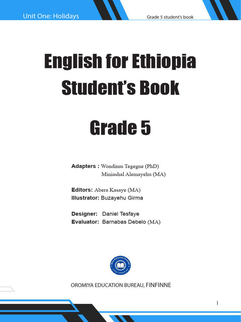 Grade 5 English Curriculum: Holidays | PDF | Agriculture | Grammar