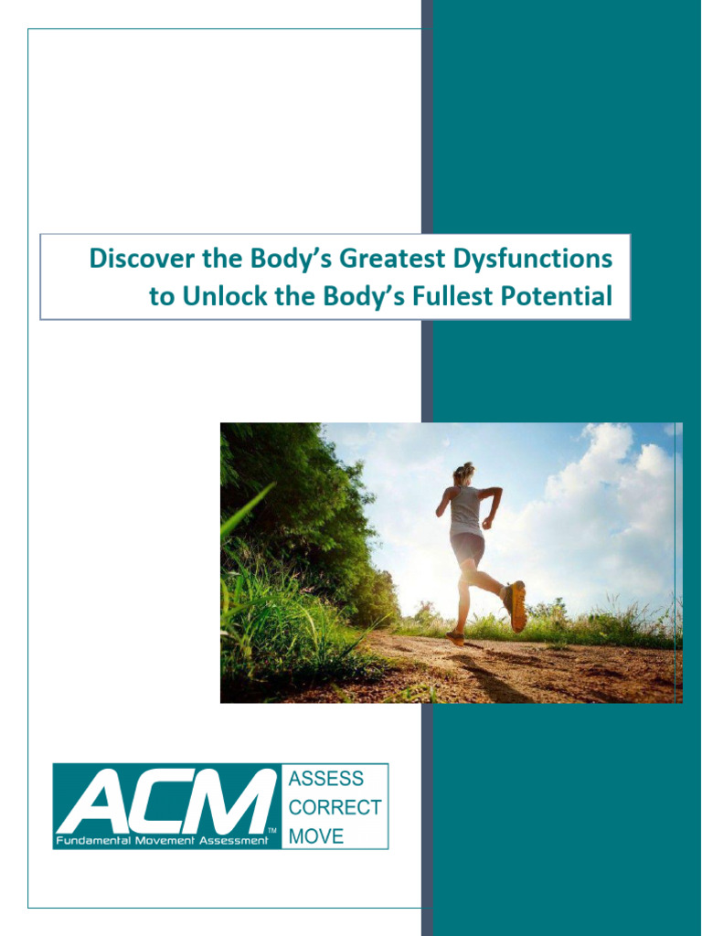 Discover The Body S Greatest Dysfunctions To Unlock The Bodies Fullest ...