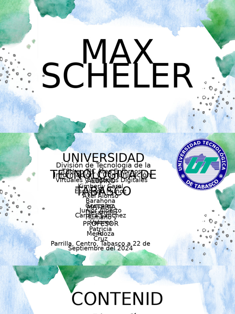 5 Max Scheler.pptx | PDF | Immanuel Kant | Amor