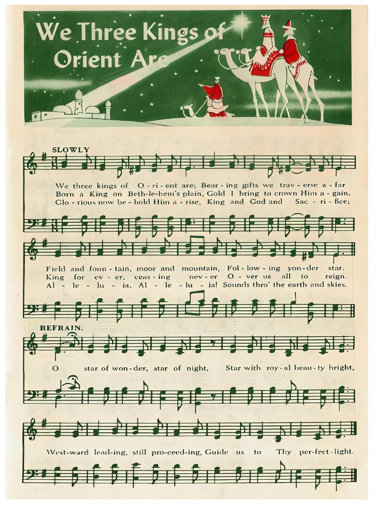 We Three Kings of Orient Are | PDF