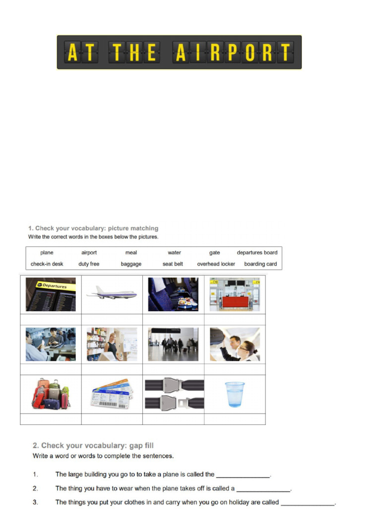 At The Airport | PDF