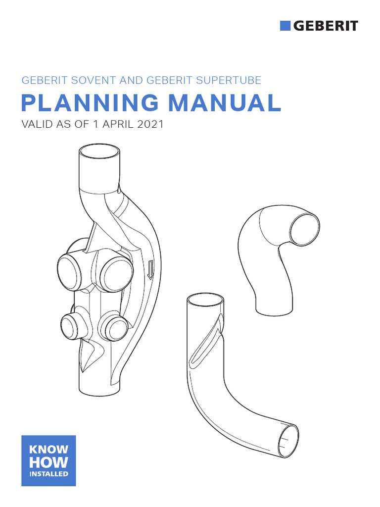 2021-Geberit RVAS Planning Manual | PDF | Pipe (Fluid Conveyance ...