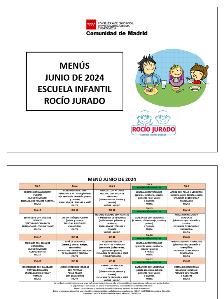 24junio_menu_rj 2 | PDF | ensalada | Vegetales
