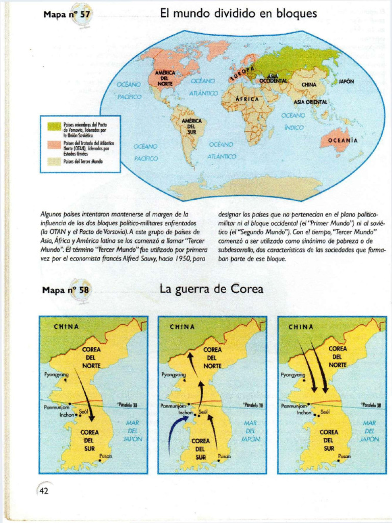 MAPA Guerra Fría y Mundo Bipolar | PDF