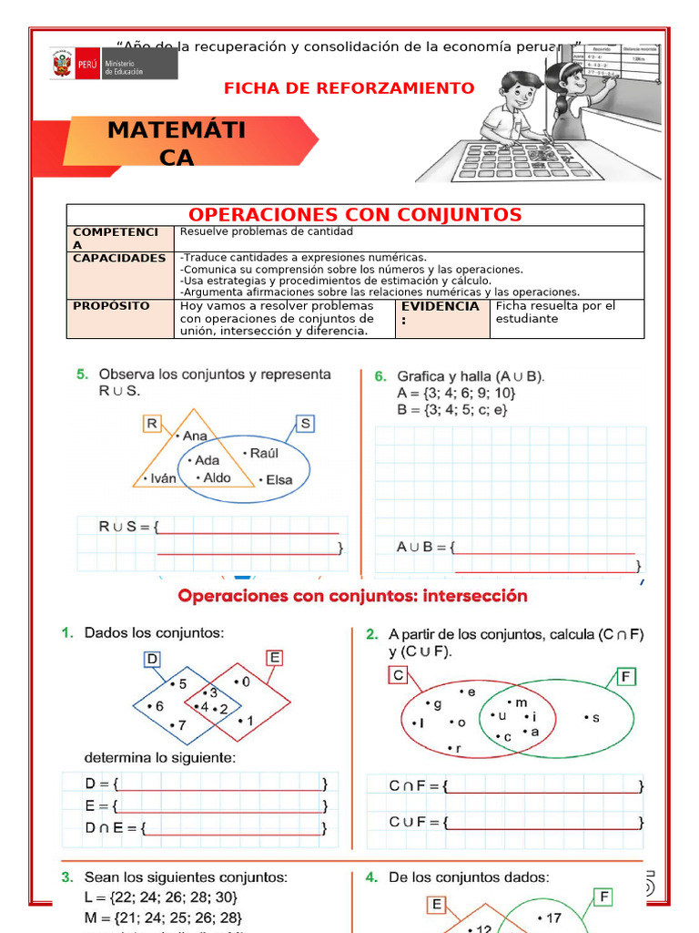 F.ref. Mate Operaciones Con Conjuntos-1 | PDF
