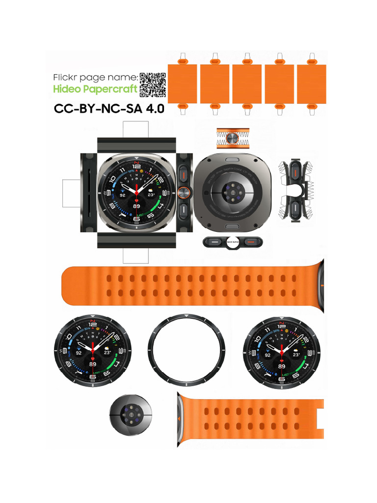 Galaxy Watch Ultra 47mm (Papercraft) | PDF