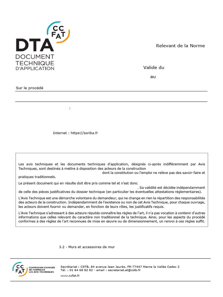 Bétomur®Rth Massif: NF EN 14992 | PDF | Béton | Mur
