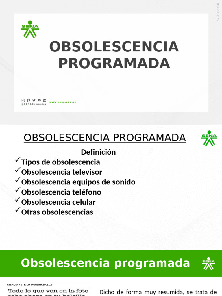 1 Obsolescencia | PDF