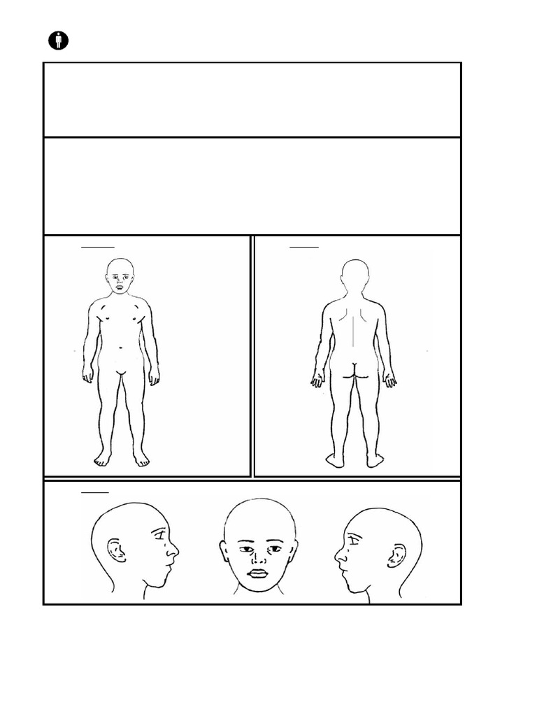 Body Injury Mapping Form | PDF