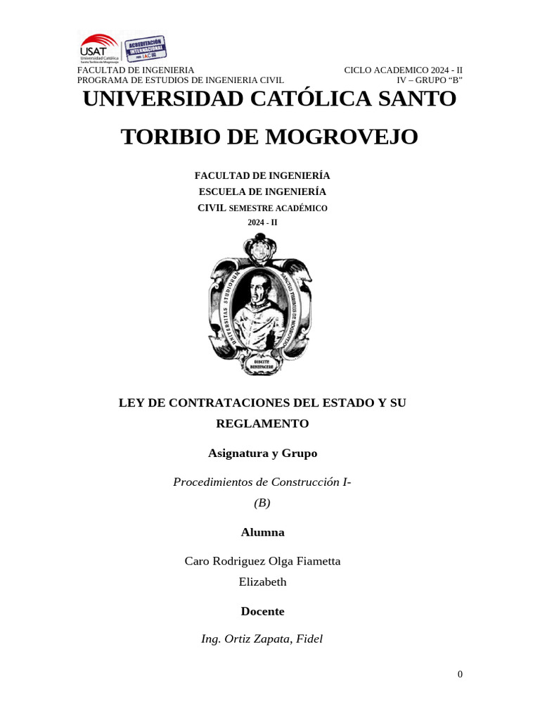 Ley de Contrataciones en Ingeniería Civil | PDF | Ingeniero civil ...